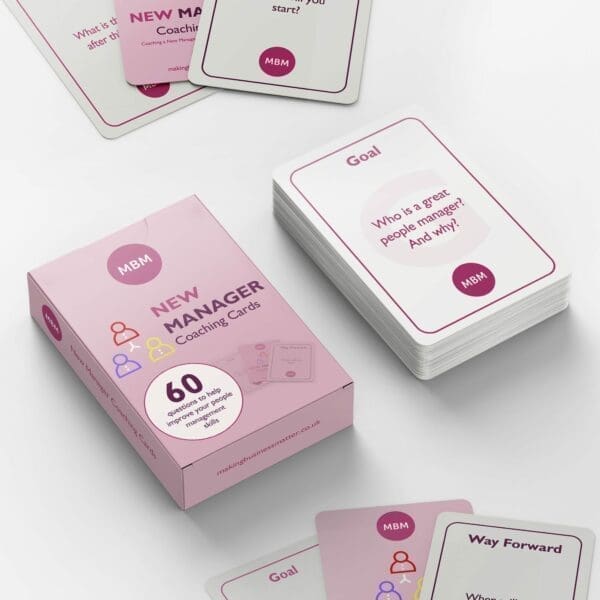 New Manager Coaching Cards | Making Business Matter (MBM)