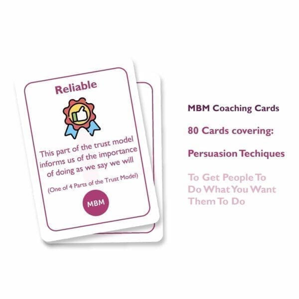 Improve Performance With Persuasion Techniques Coaching Cards