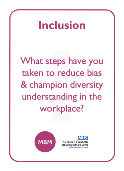 Equality, Diversity and Inclusion Coaching Cards Free Online Tool